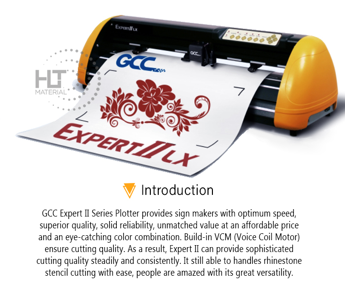 PLOTTER GCC EXPERT II LX 24'' - HLT Material Sdn Bhd