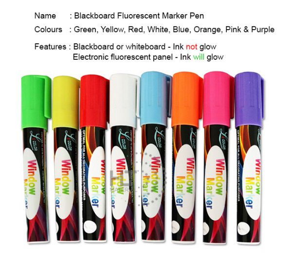 BLACKBOARD FLUORESCENT MARKER PEN - HLT Material Sdn Bhd