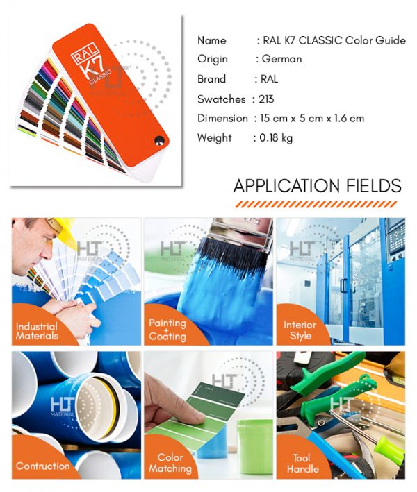 RAL K7 CLASSIC COLOUR GUIDE (GLOSS) - HLT Material Sdn Bhd
