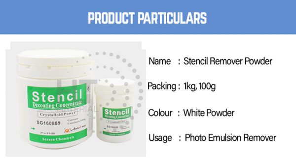 STENCIL REMOVER - HLT Material Sdn Bhd