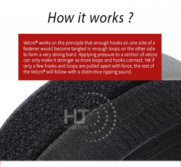 VELCRO FASTENER (NO ADHESIVE) 1M - HLT Material Sdn Bhd