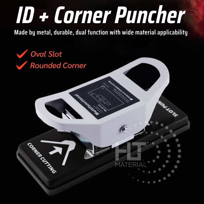 ID CARD & ROUND CORNER 2 IN 1 PUNCHER - HLT Material Sdn Bhd