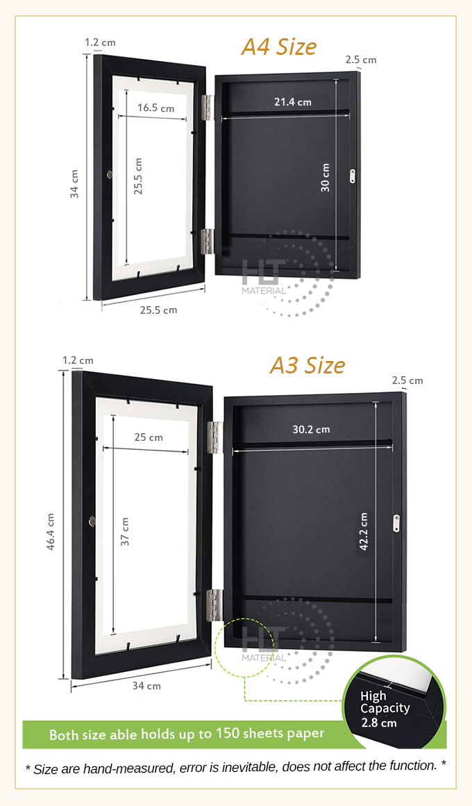 FLIP-TOP KIDS DRAWING STORAGE FRAME - HLT Material Sdn Bhd