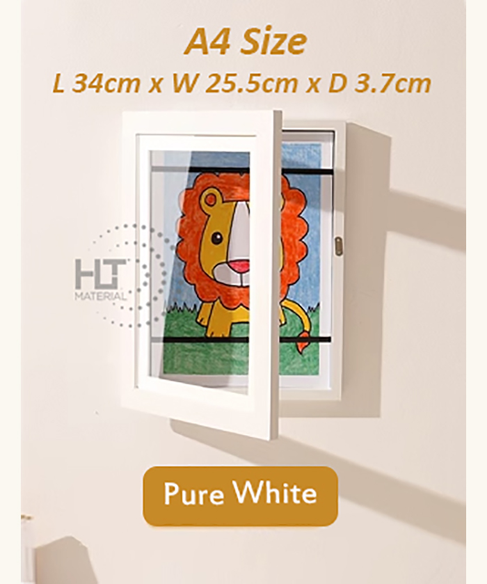 FLIP-TOP KIDS DRAWING STORAGE FRAME - HLT Material Sdn Bhd