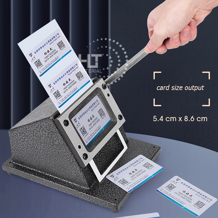 PVC ID CARD CUTTER ROUND CORNER 86 x 54 MM - HLT Material Sdn Bhd