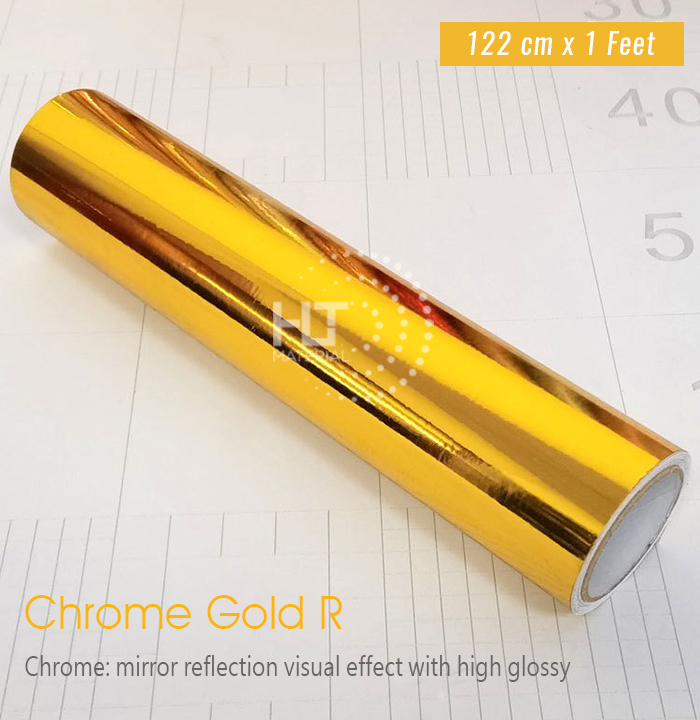 GOLD & SILVER STICKER L 1 FEET X W 4 FEET - HLT Material Sdn Bhd