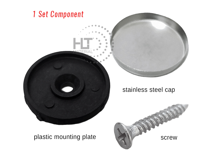 SCREW NAIL HAIRLINE CAP - HLT Material Sdn Bhd - Penang, Malaysia.